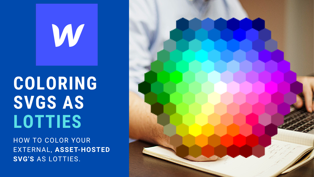 Webflow, Coloring SVGs as Lotties | Sygnal Technology | Blog